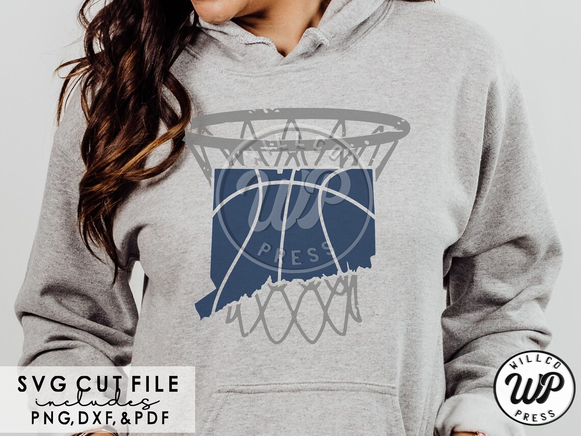 CT Basketball Svg, Conneticut Svg, Dxf, Svg Files for Cricut, Vinyl Cut ...