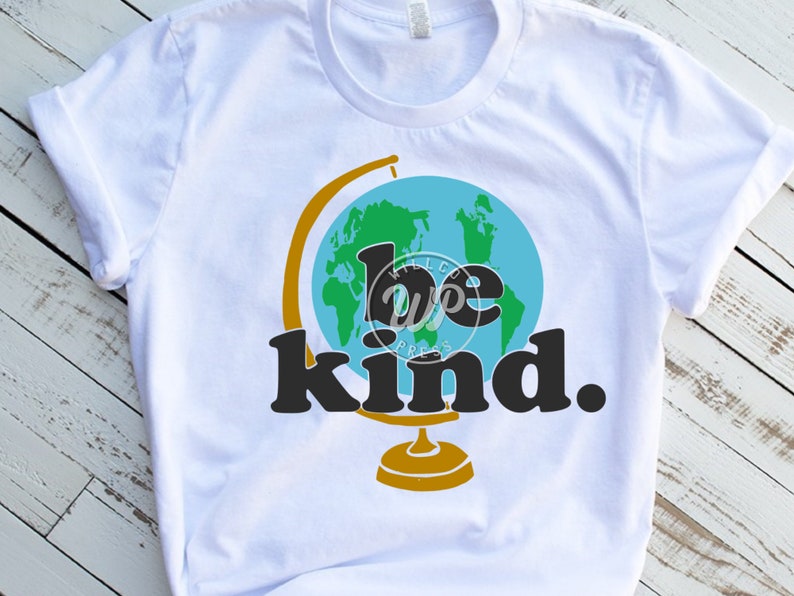 Earth Day Svg Be Kind Svg Planet Svg Dxf Png Clipart - Etsy