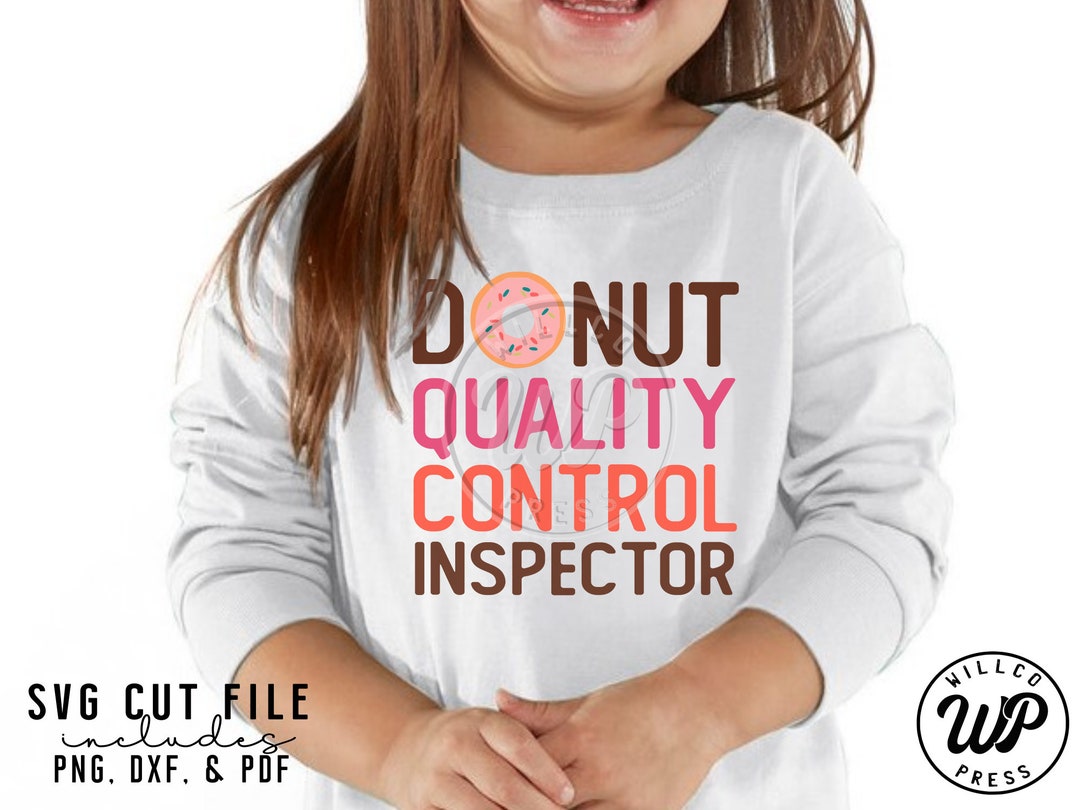 Donut Inspector Svg, Donuts Svg, Png, Dxf, Svg Files for Cricvut ...