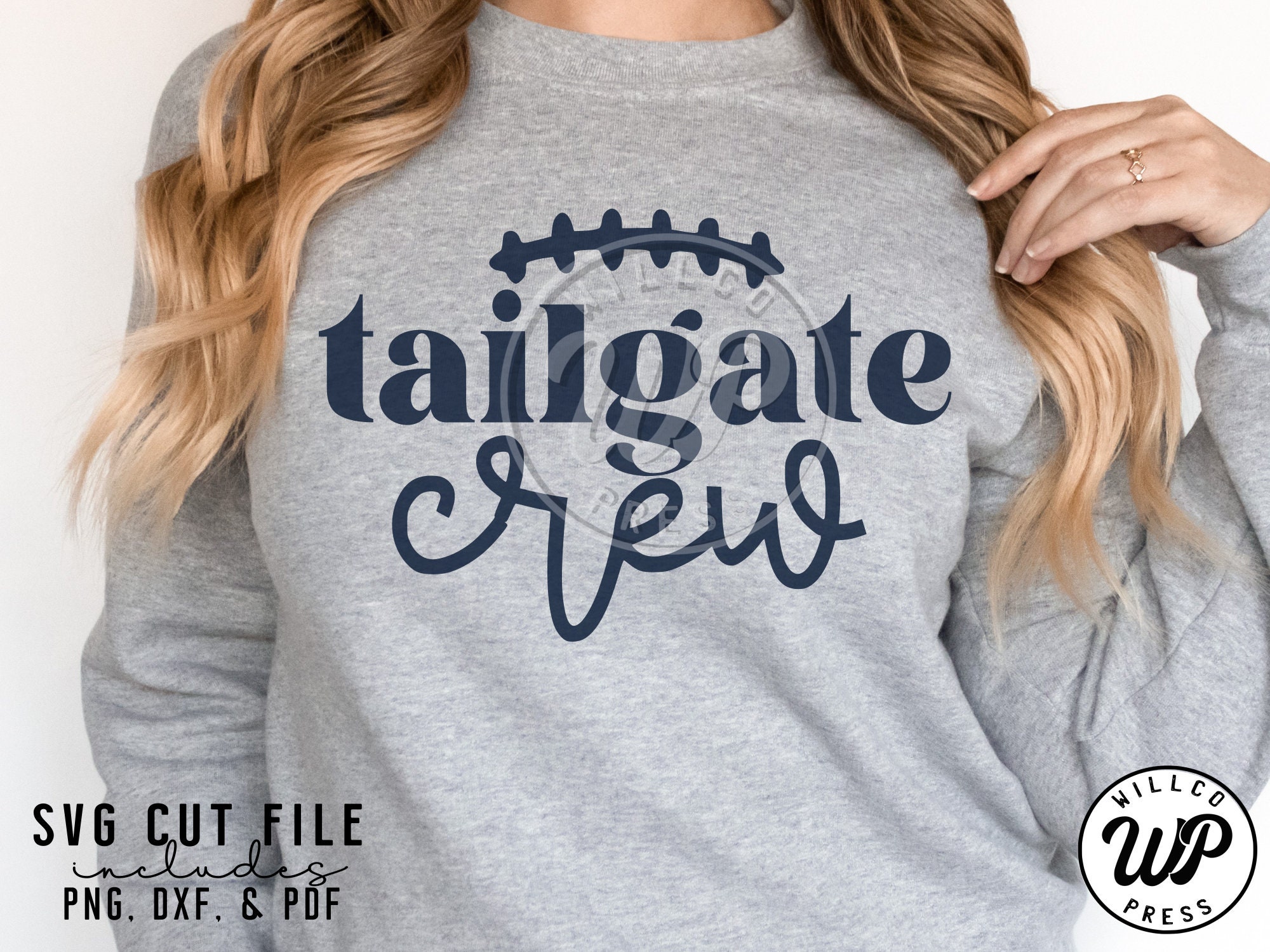 Tailgate Crew Svg Football Svg Png Dxf Svg Files for - Etsy