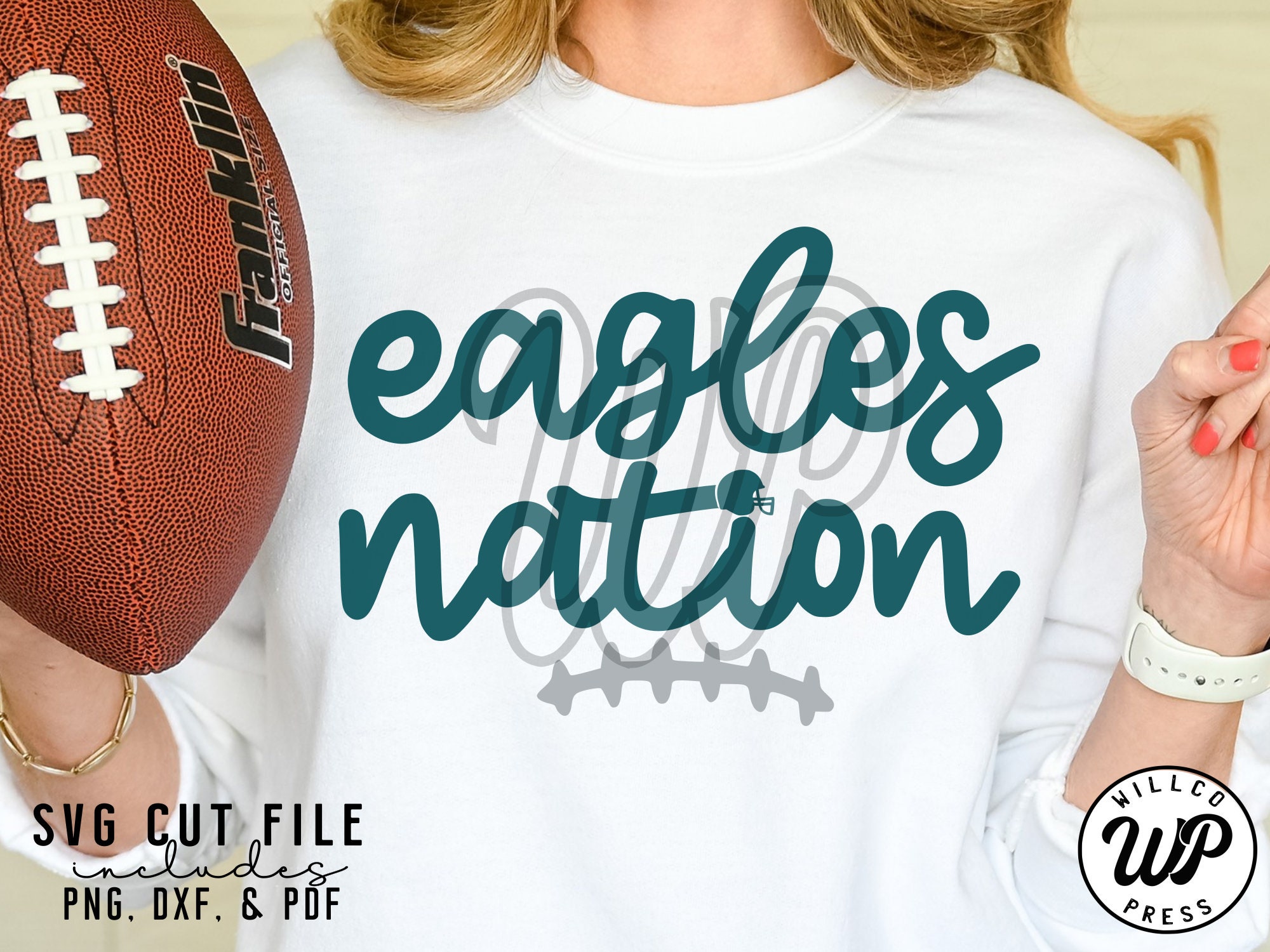 Eagles Nation Svg Eagles Football Png Dxf Svg Files for - Etsy