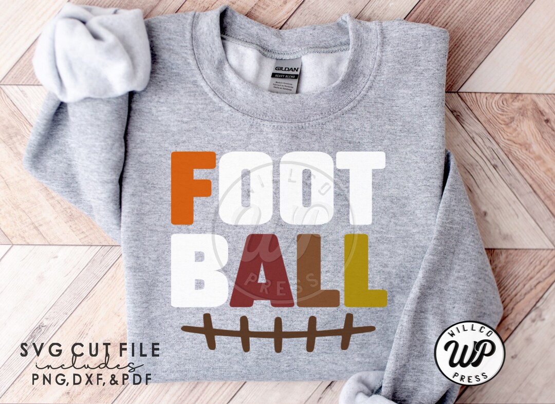 Fall Football Svg, Autumn Season, Png, Dxf, Svg Files for Cricut, Vinyl ...