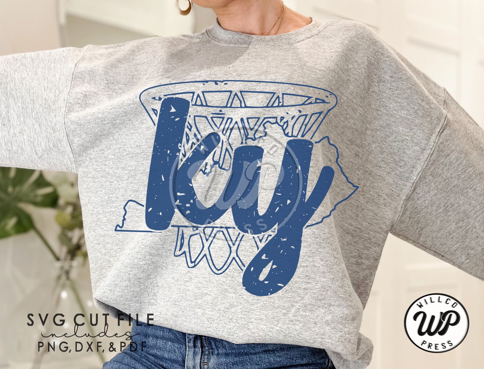 Ky Basketball Svg Kentucky Svg Grunge Distressed Svg Png - Etsy