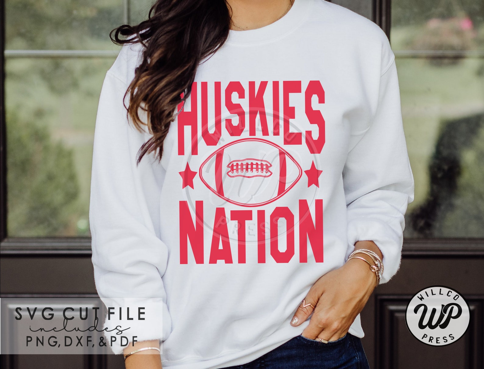 Huskies Nation Svg Huskies Football School Team Mascots - Etsy
