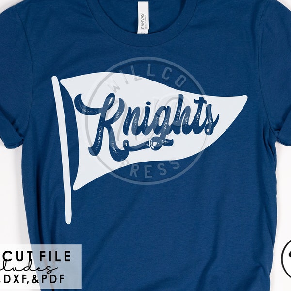 Knights Flag Svg - Etsy