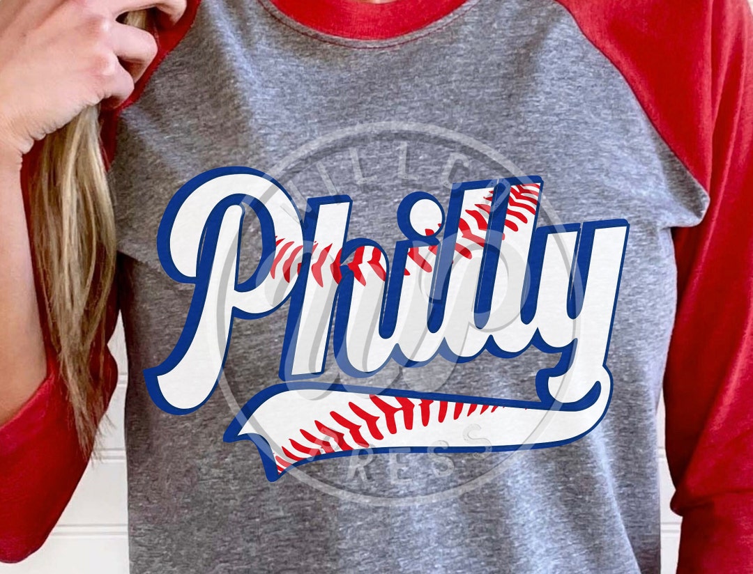 Philly Baseball Svg, Retro Baseball, Svg Files for Cricut, Vinyl Cut ...