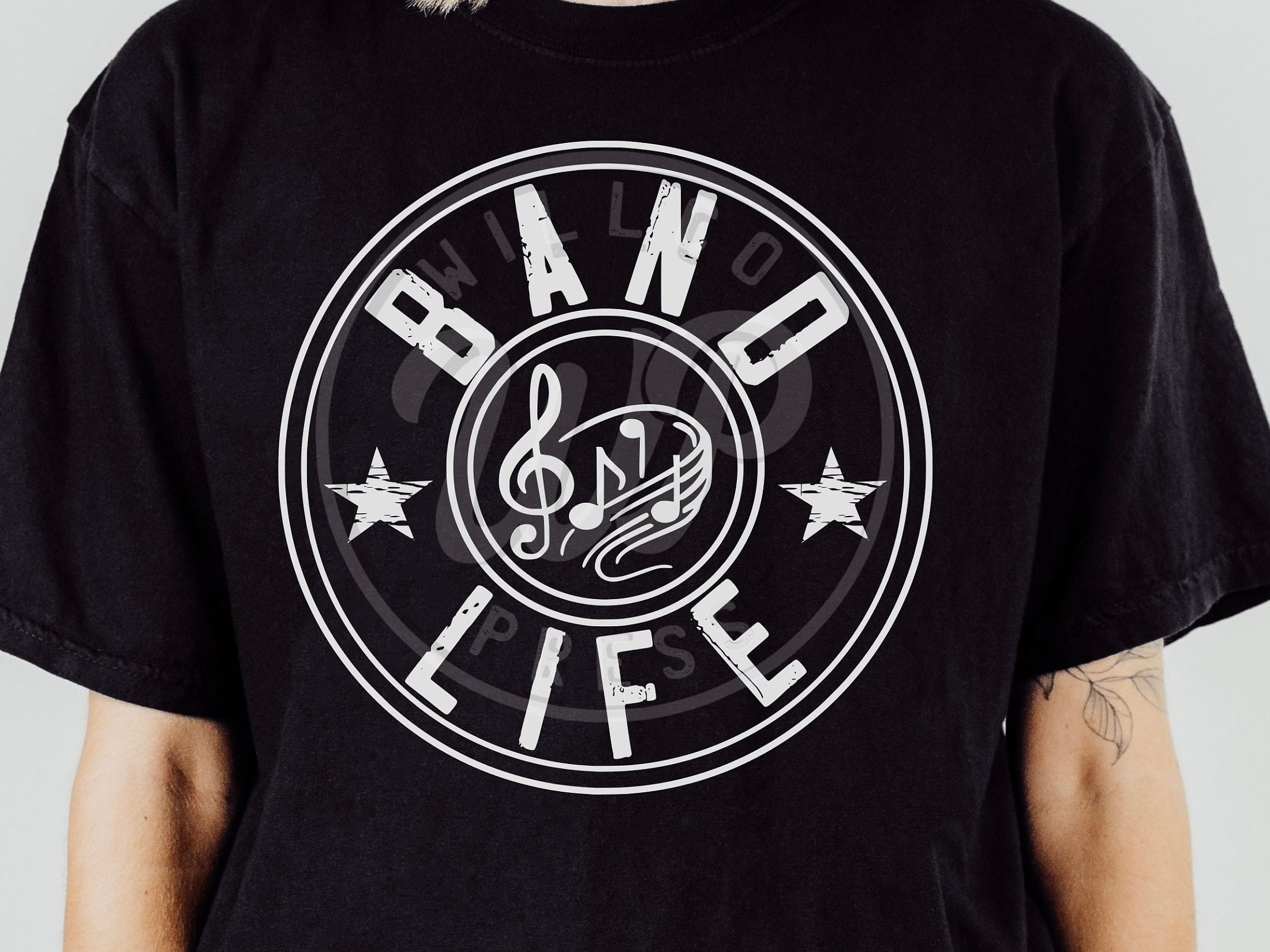 Band Life Svg, School Marching Band, Transparent Png, Dxf for ...