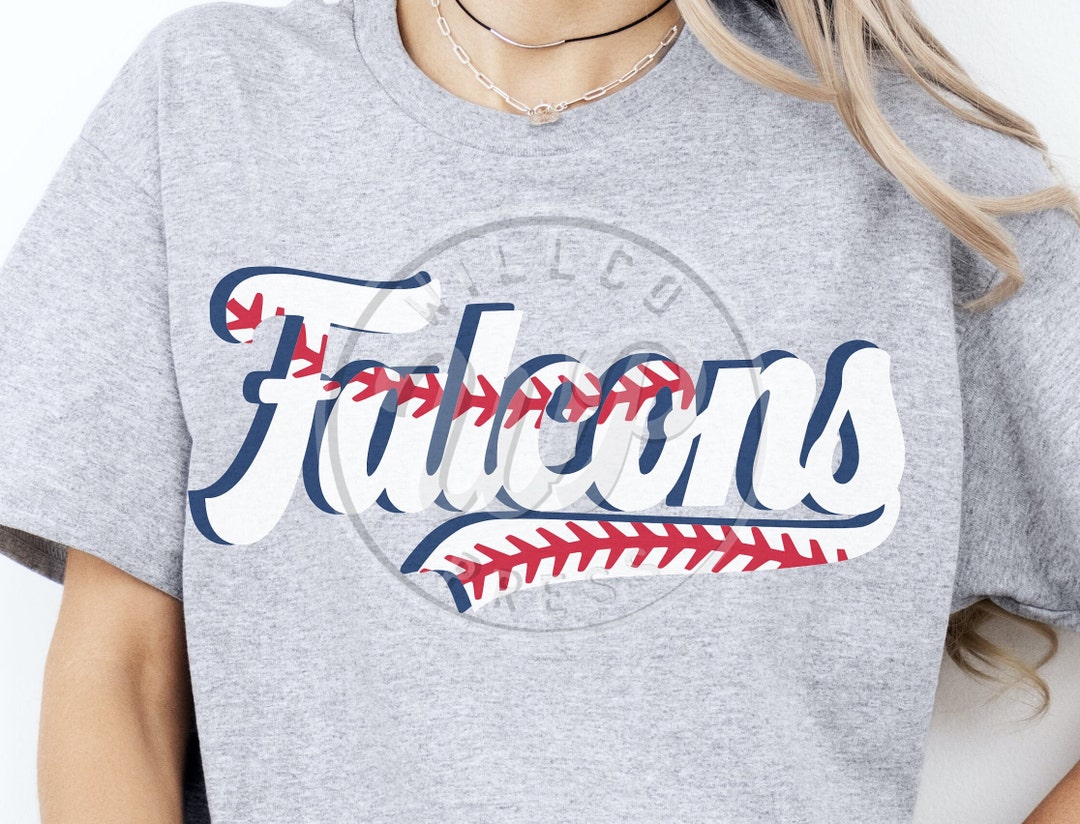 Falcons Baseball Png, Softball Mascot, Svg Files for Cricut, Dtf Image ...