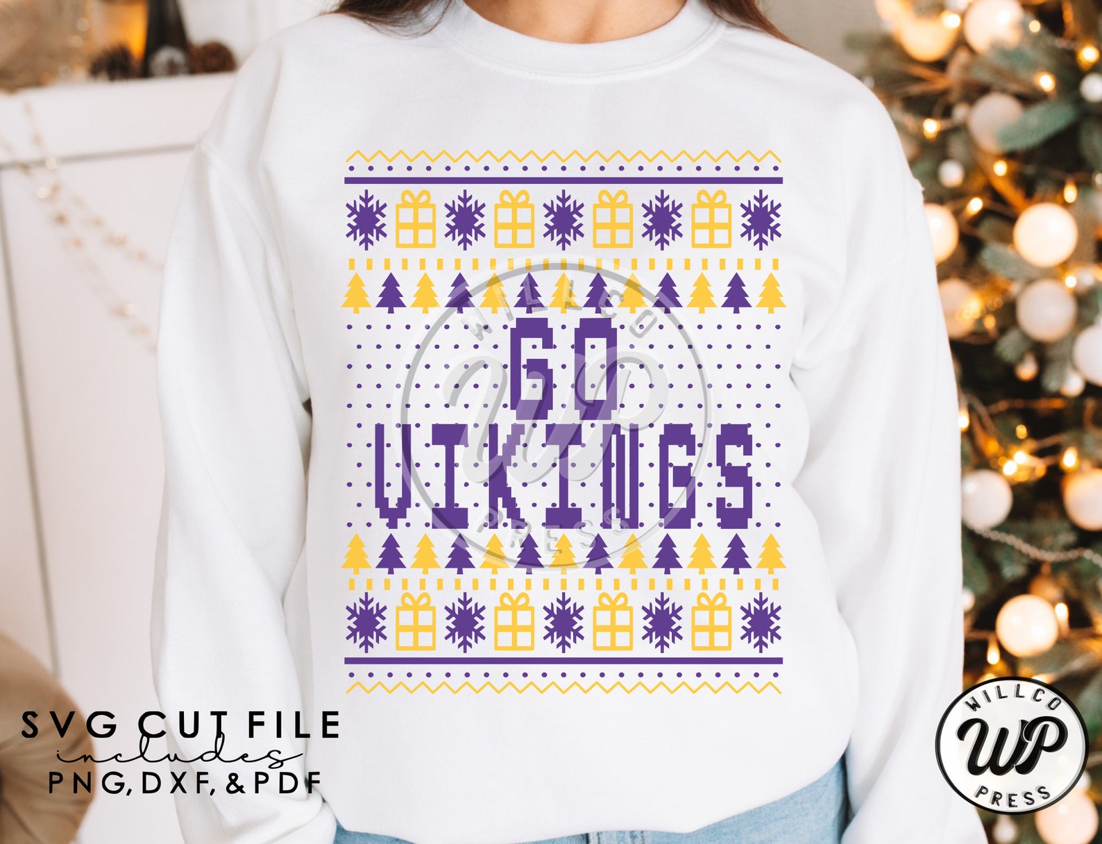 Vikings Christmas Svg, Ugly Sweater Svg, Football Team, Basketball ...