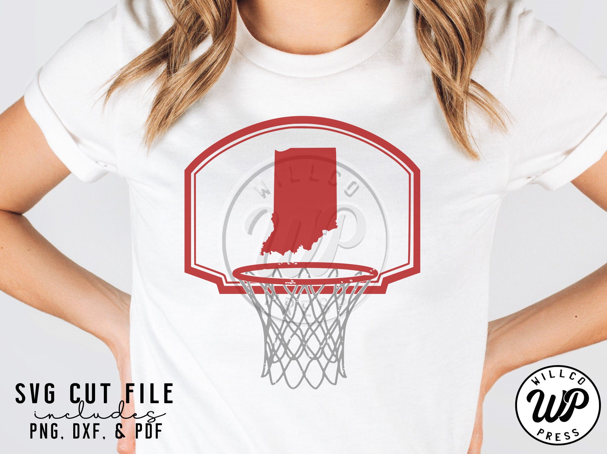 Indiana Hoops Svg Basketball Png Dxf Grunge Distressed - Etsy