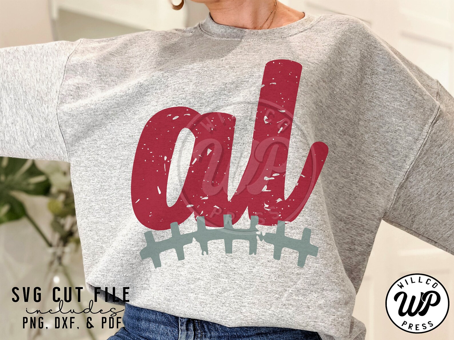 Alabama Football SVG DXF PNG Grunge Distressed Svg Files - Etsy
