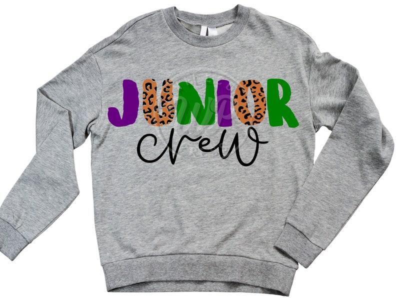 Junior Crew Svg Cheetah Print Svg Cut File Svg Eps Dxf | Etsy