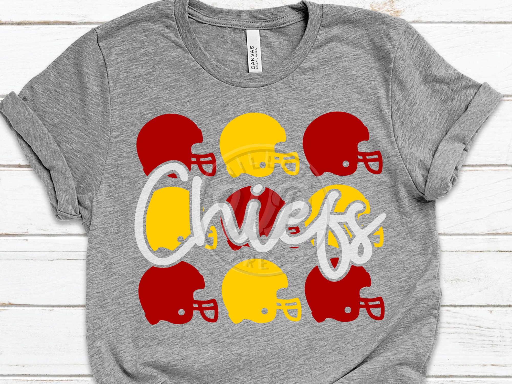 Chiefs Football Svg Png Dxf Svg Files for Cricut Shirt | Etsy
