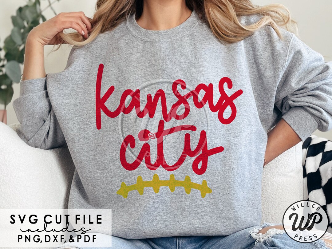 Kansas City Svg, Football Svg, Png, Dxf, Svg Files for Cricut, , Vinyl ...