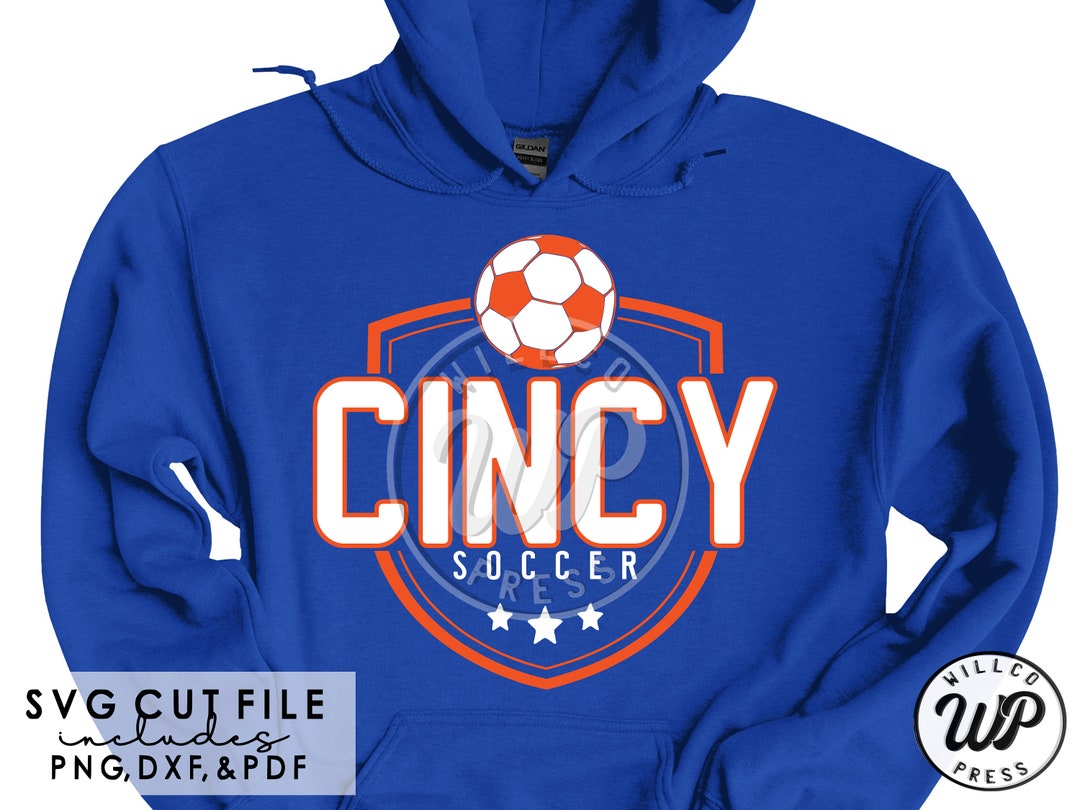Cincy Soccer Svg, Cincinnati Printable, Transparent Png, Sublimination ...
