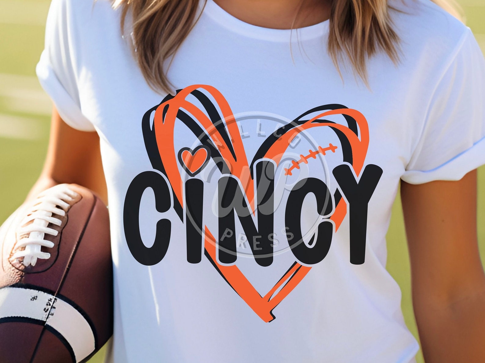 Cincy Hearts Svg, Football Svg, Png, Dxf, Svg Files for Cricut, Vinyl ...