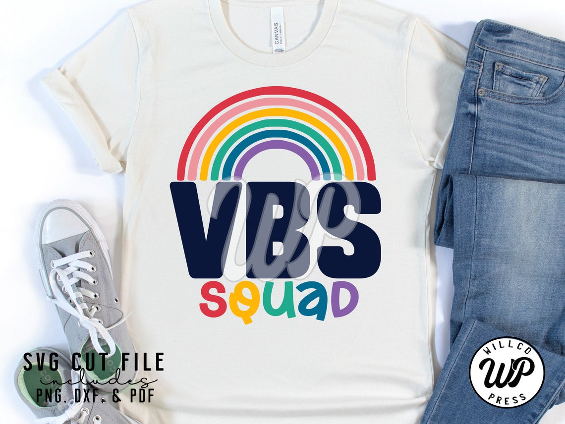 VBS Squad Svg, Vacation Bible School, Church Teacher Svg, Png, Dxf, Svg ...