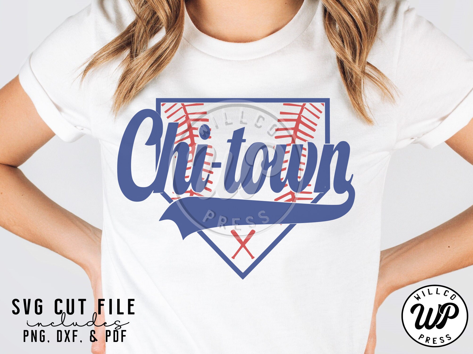 Chi Town Baseball Chicago Svg Png Dxf Svg Files for - Etsy