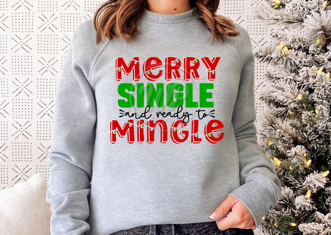 Single Christmas Svg, Dxf, Png, Instant Download, Digital Cut File - Etsy