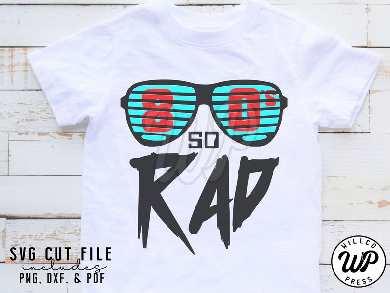 80s Rad Svg Spirit Week Svg Decade Day Png Dxf Svg Files - Etsy