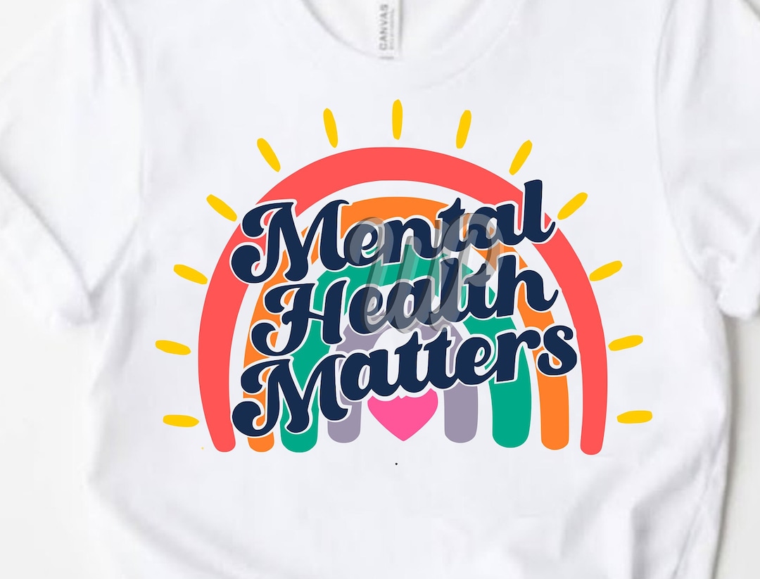 Mental Health Matters, Awareness Svg, Png, Dxf, Svg Files for Cricut ...