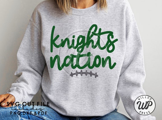 Knights Nation Svg Football Svg Png Dxf Svg Files for - Etsy