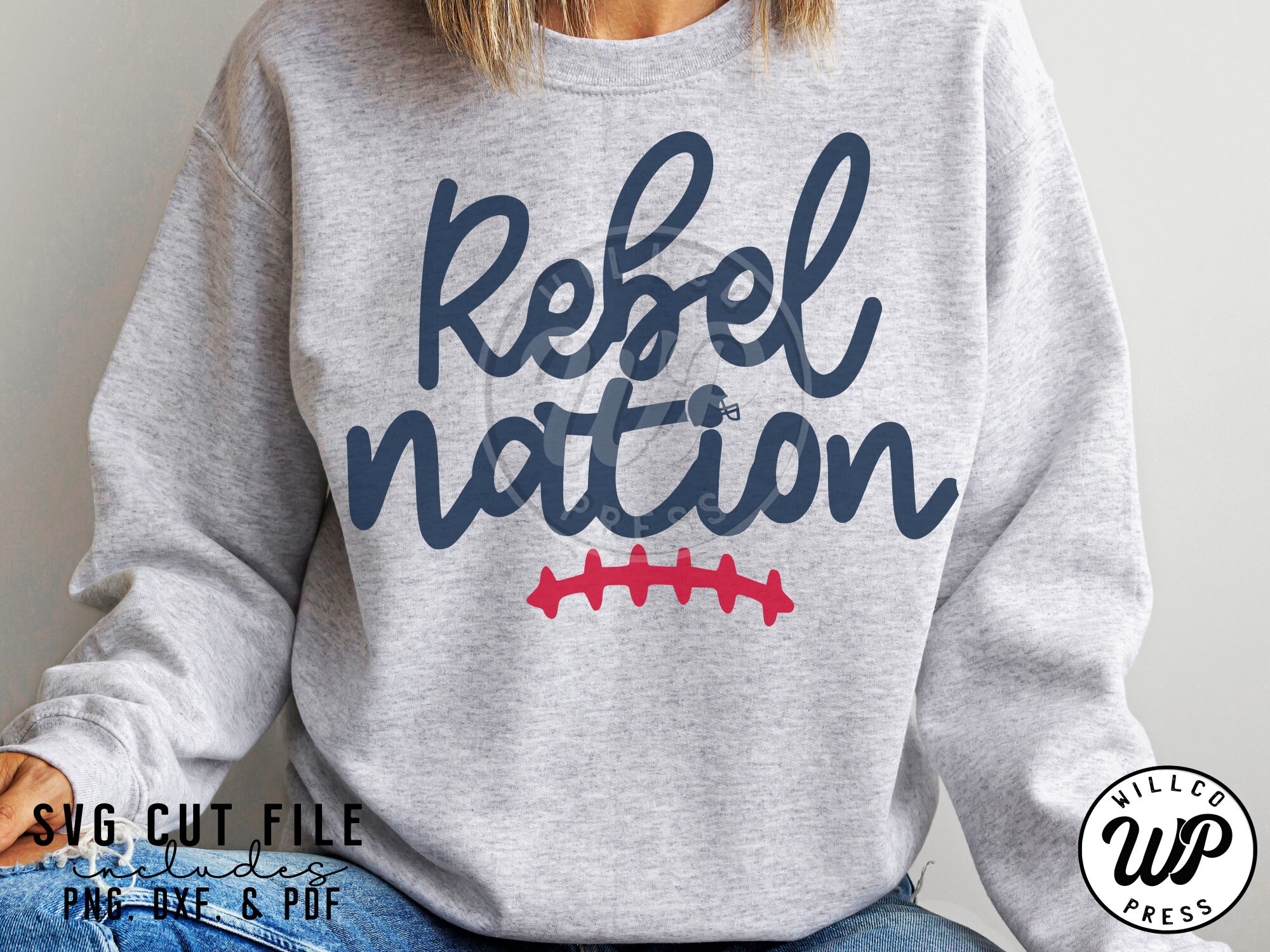 Rebel Nation Svg, Rebels Football, Png, Dxf, Svg Files for Cricut ...
