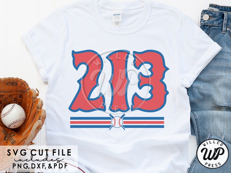 213 Baseball Png, Los Angeles Svg, 300 Dpi Clipart, LA Area Code, Dtf ...