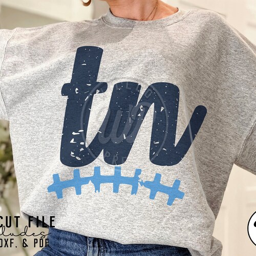 TN Football Svg Tennessee Stars Grunge Distressed Png Dxf - Etsy