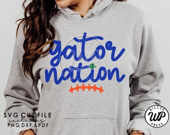 Gators Nation Svg - Etsy