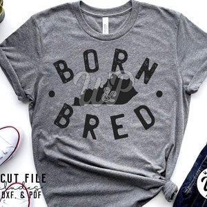 Born and Bred Svg, Kentucky Svg, Grunge Distressed, Png, Dxf, Svg Files ...