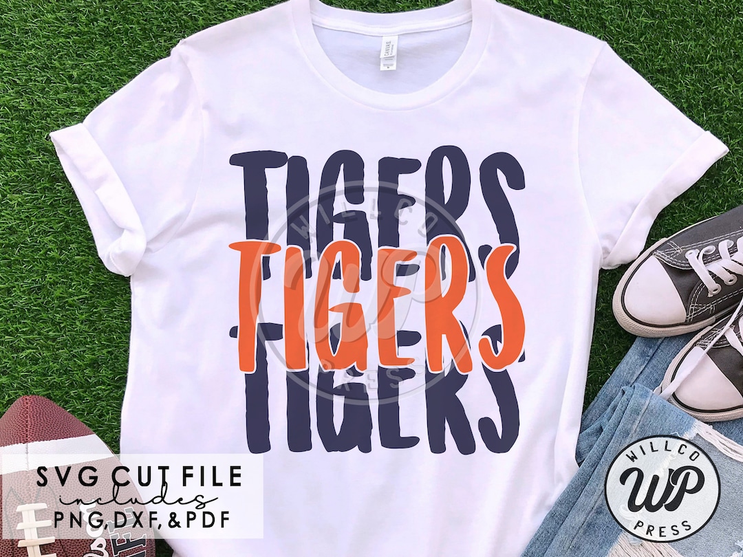 Tigers Png, School Mascot Svg, Dtf Image, Digital Download ...