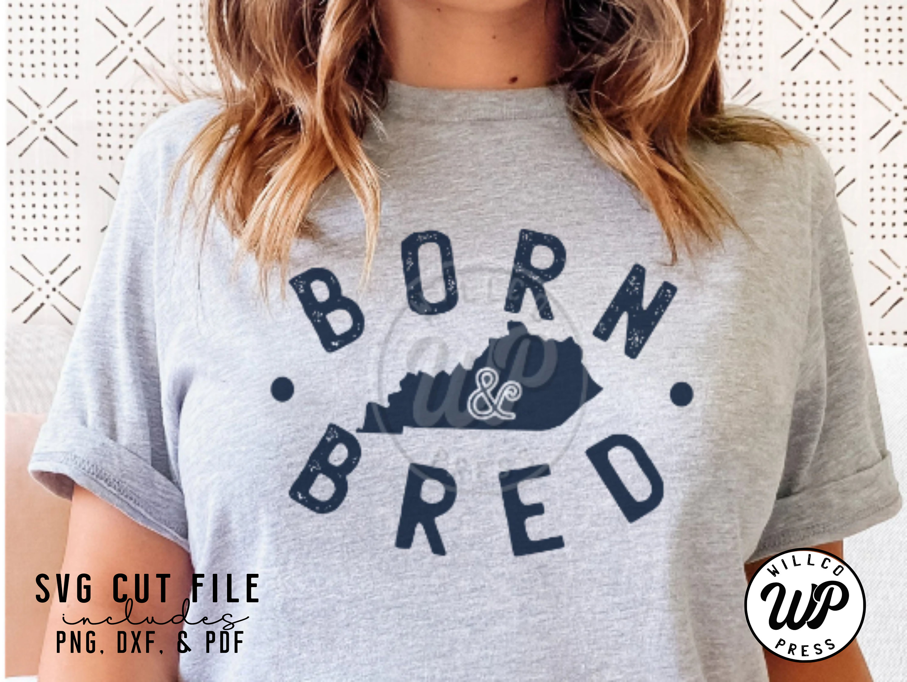 Born and Bred Svg, Kentucky Svg, Grunge Distressed, Png, Dxf, Svg Files ...