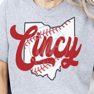 Cincy Ohio Png, Cincinnati Svg, Baseball Clipart, Softball Svgs, Svg ...