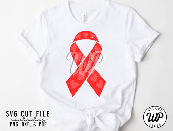 Wear Red Svg Wear Red Day Svg Awareness Ribbon Svg Wear Red | Etsy