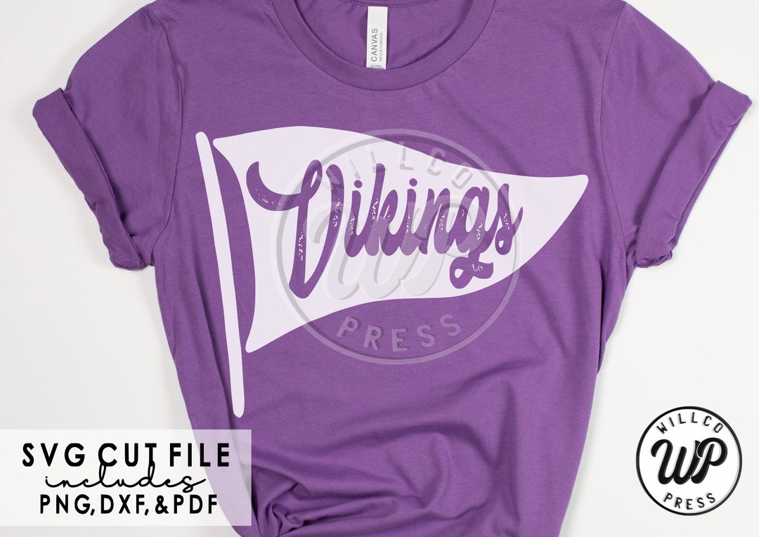 Wikinger Wimpel svg Team Flagge svg Vintage Fußball svg - Etsy.de