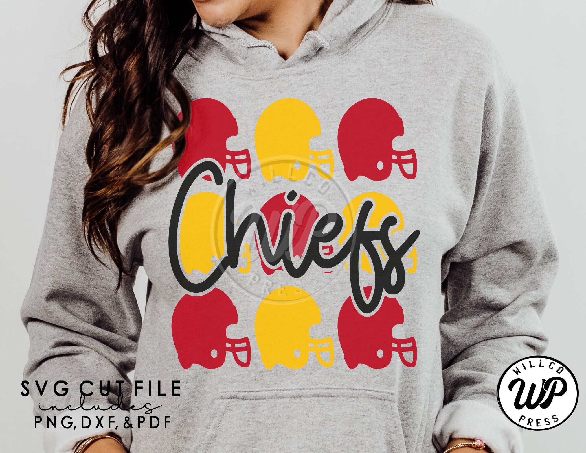 Chiefs Football Svg Png Dxf Svg Files for Cricut Shirt - Etsy