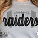 Raiders Football Svg Grunge Distressed Png Dxf Svg Files - Etsy