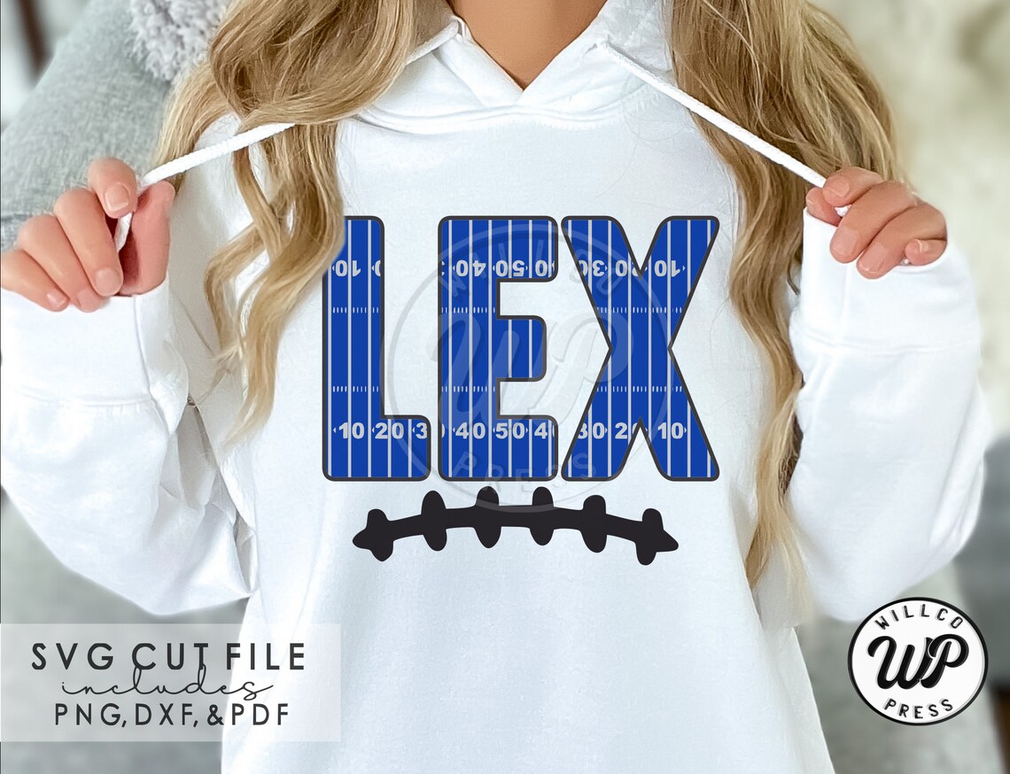 LEX Football Svg Kentucky Svg Lexington Airport Code Png - Etsy