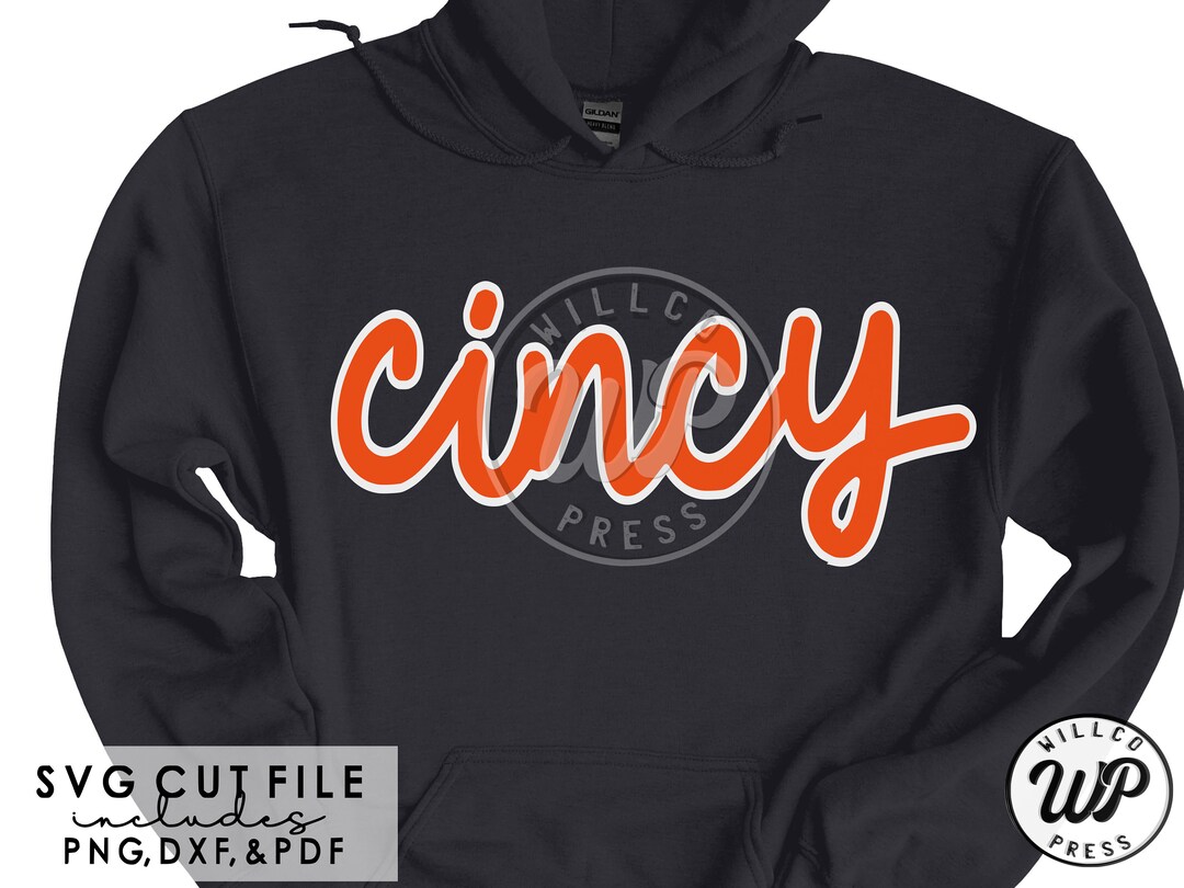 Cincy Script Svg, Cincinnati Svgs, Sublimination, Svg Files for Cricut ...