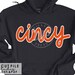 Cincy Script Svg, Cincinnati Svgs, Sublimination, Svg Files for Cricut ...