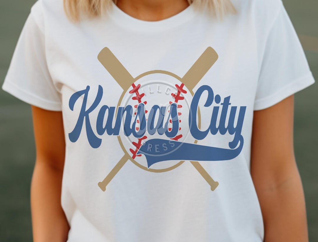 Retro Baseball Svg, Kansas City Png, Dtf Image, Digital Download ...