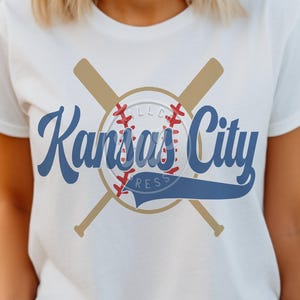 Retro Baseball Svg, Kansas City Png, Dtf Image, Digital Download ...