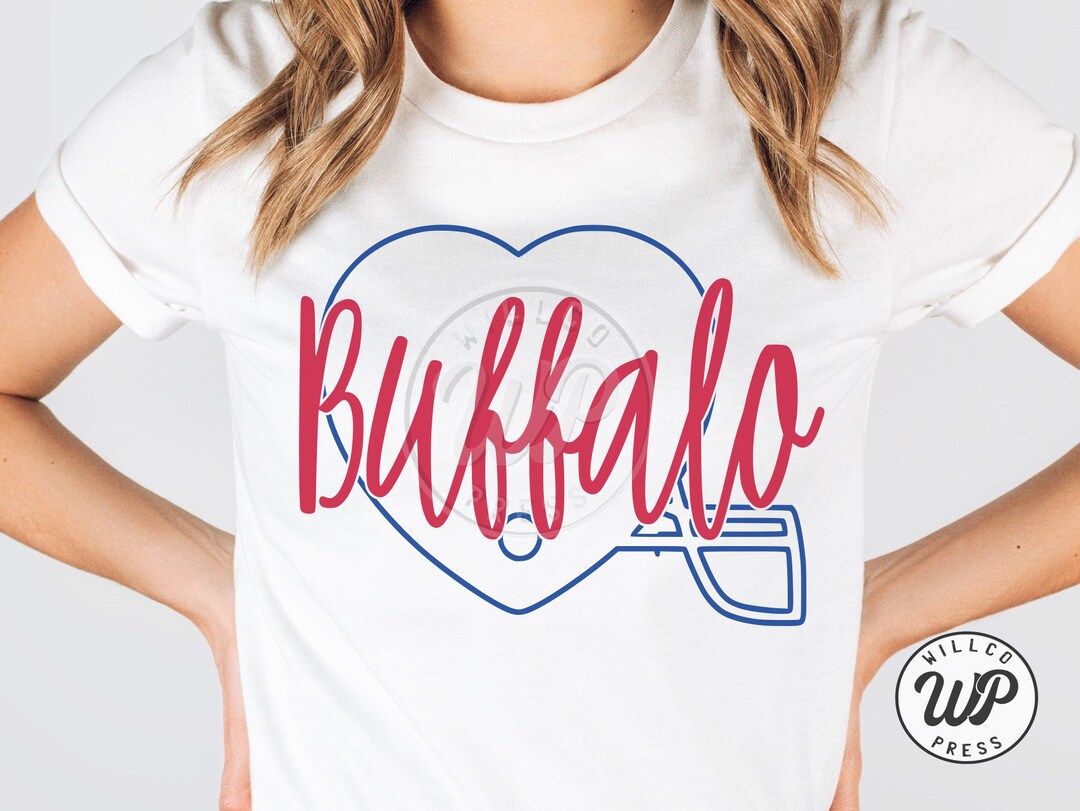 Buffalo Heart Helmet, Football Svg, Svg Files for Cricut, Dxf, Png ...
