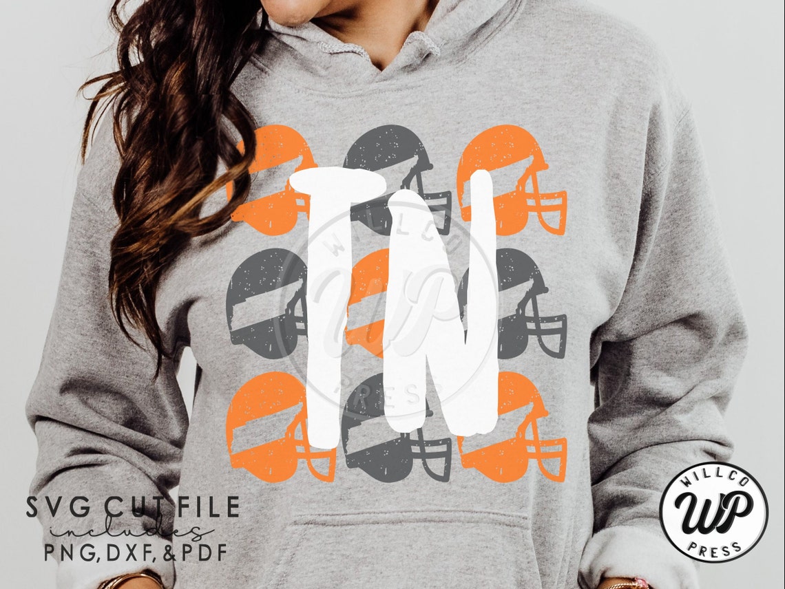 TN Football Svg, Tennessee Helmets, Png, Dxf, Svg Files for Cricut ...