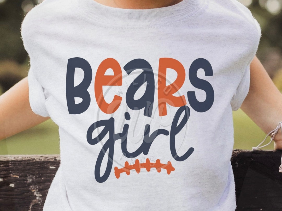 Bears Girl Svg, Football Svg, Png, Dxf, Svg Files for Cricut, , Vinyl ...