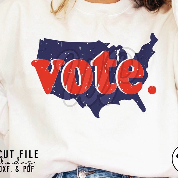 Vote Svg - Etsy