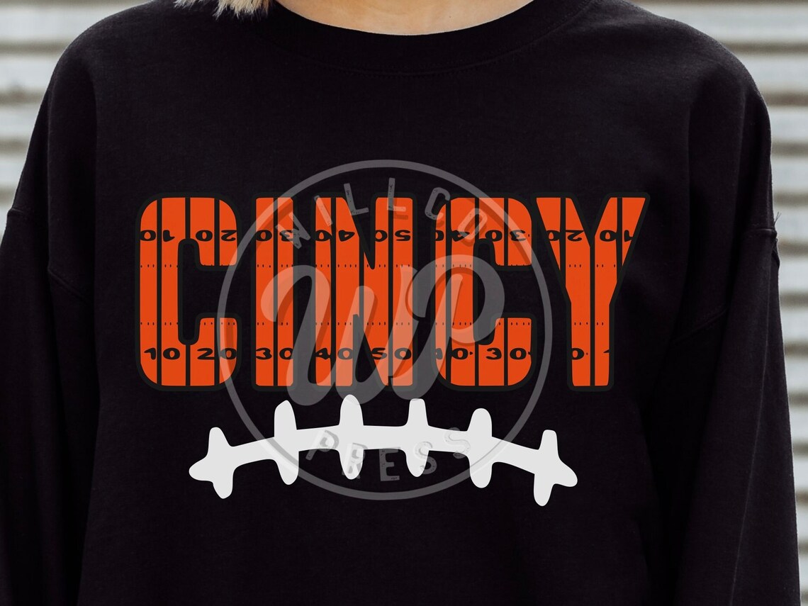 Cincy Football Svg, Cincinnati Field, Png, Dxf, Svg Files for Cricut ...