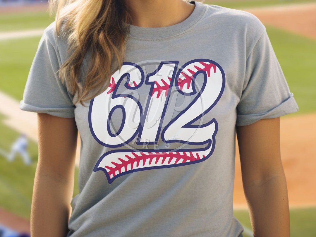 612 Baseball Png, Minneapolis Svg, Minnesota Area Code, Dtf Image ...