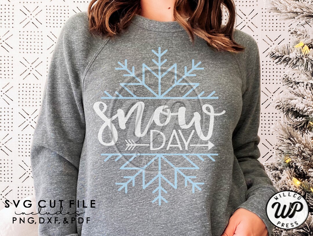 Snow Day Svg, Teacher Christmas Svg, Png, Dxf, Svg Files for Cricut ...